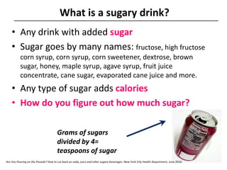 sugar awareness for kids 28 pages of slide | PDF