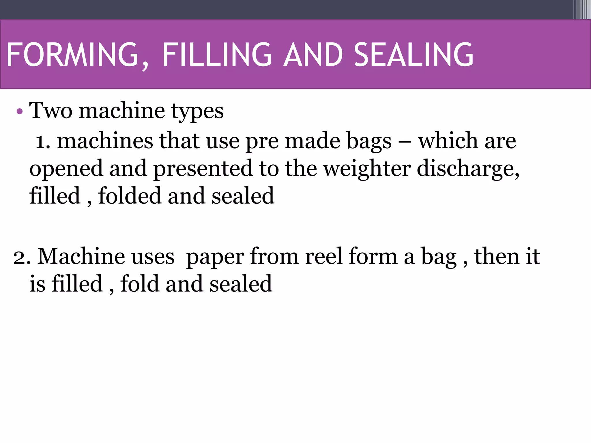 Sugar bagging and storage | PDF