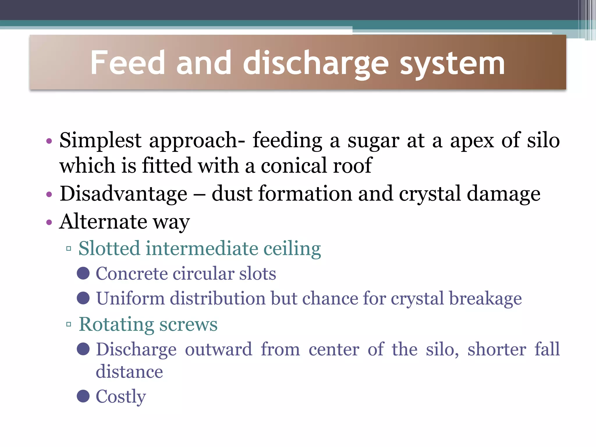 Sugar bagging and storage | PDF
