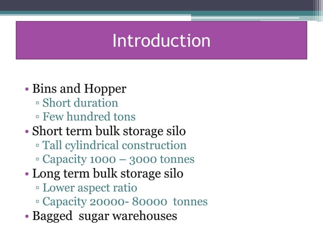 Sugar bagging and storage | PDF