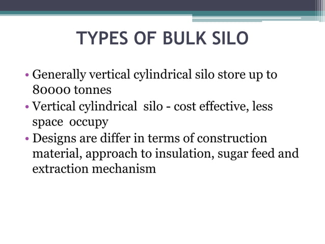 Sugar bagging and storage | PDF