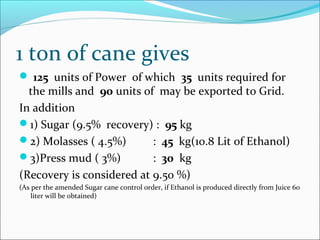 Sugar cane - an energy crop | PPT