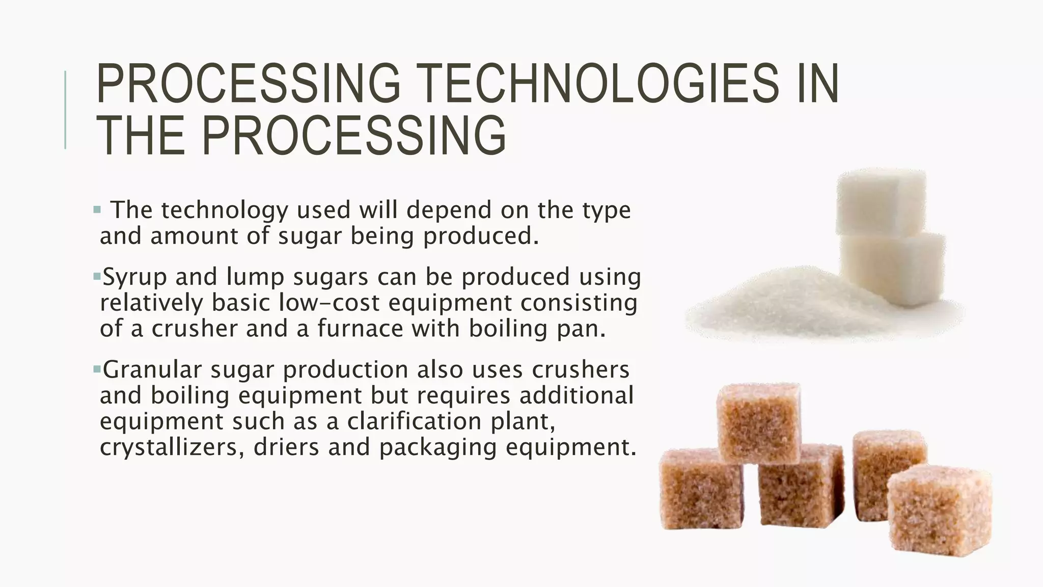 Sugarcane Processing Technologies by Akram Hossain | PPTX