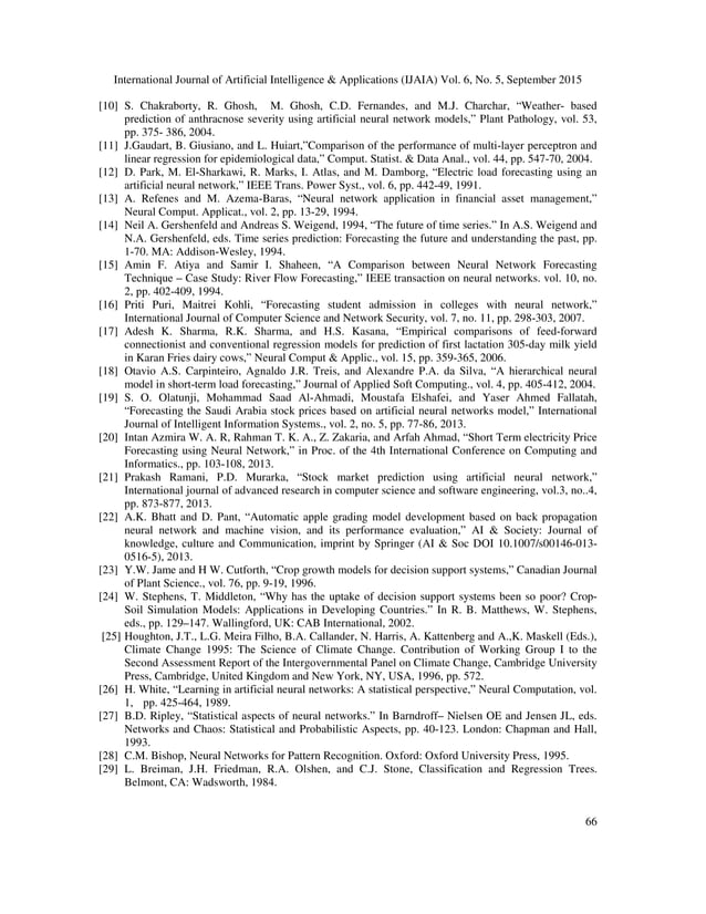 Sugarcane Yield Forecasting Using Pdf Agriculture Industries