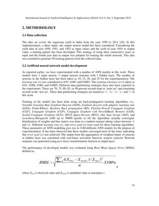 Sugarcane yield forecasting using | PDF | Agriculture | Industries