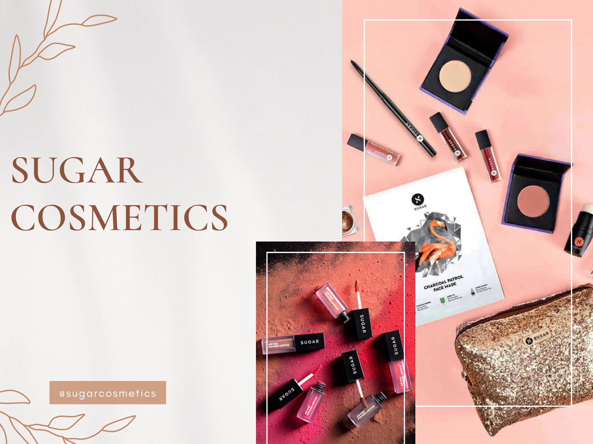 SUGAR cosmetics ppt | PDF