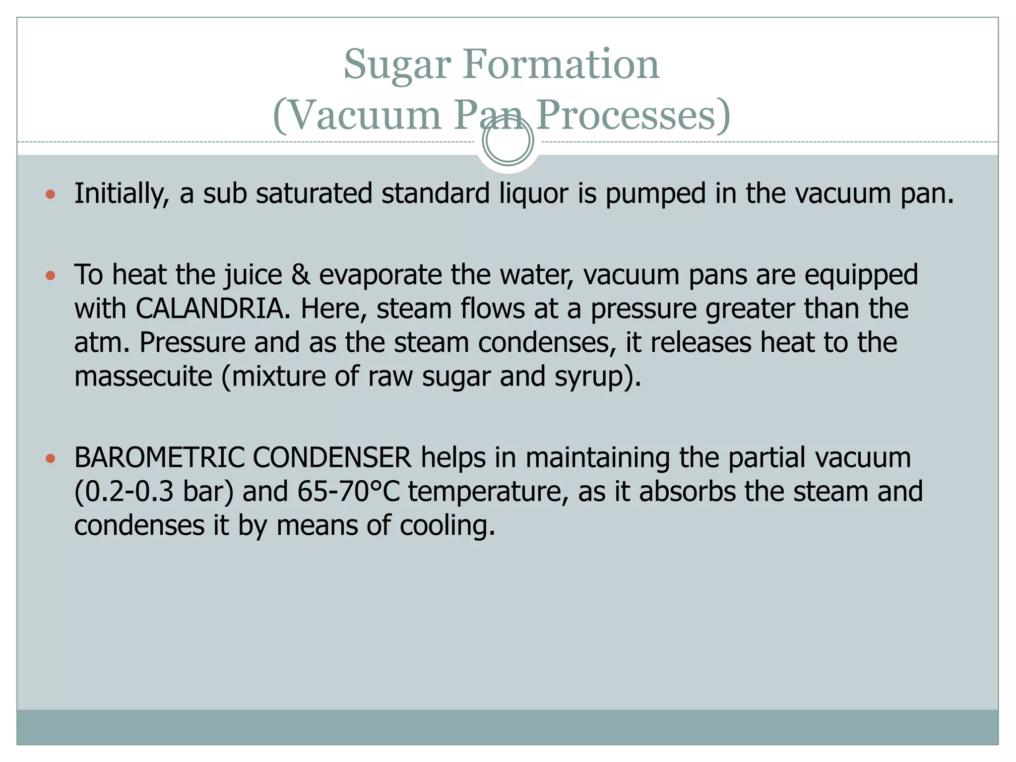 Sugar crystallisation | PPTX