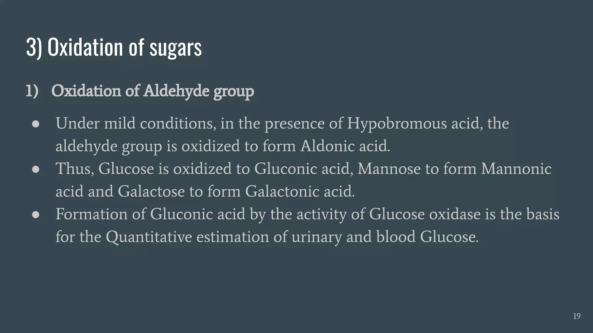 Sugar derivatives and reactions of monosaccharides | PDF