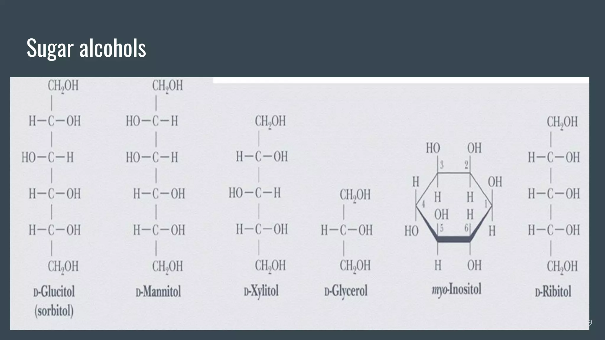 Sugar derivatives and reactions of monosaccharides | PDF