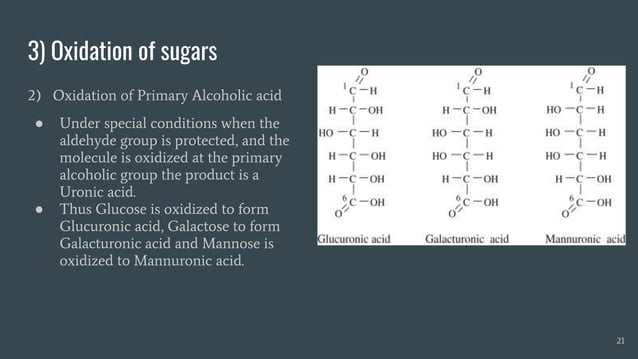 Sugar derivatives and reactions of monosaccharides | PDF | Chemistry ...