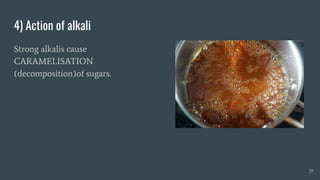 Sugar derivatives and reactions of monosaccharides | PDF