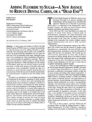 Sugar+Fl | PDF | Dental Health | Diseases and Conditions