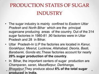 Sugar industry | PPTX