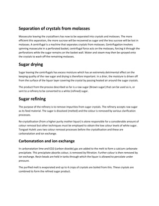 Sugar industry | DOC