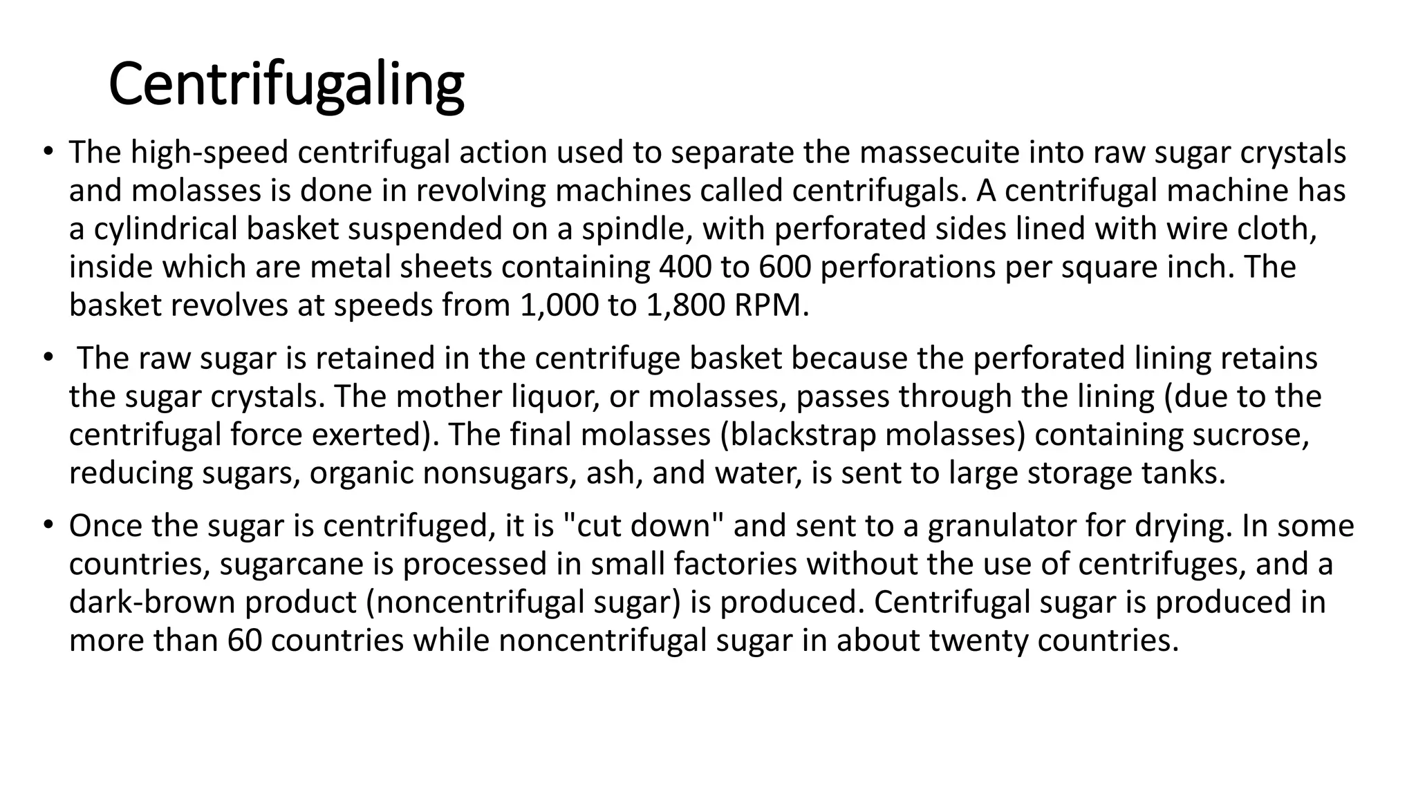 Sugar industry 01 | PPTX