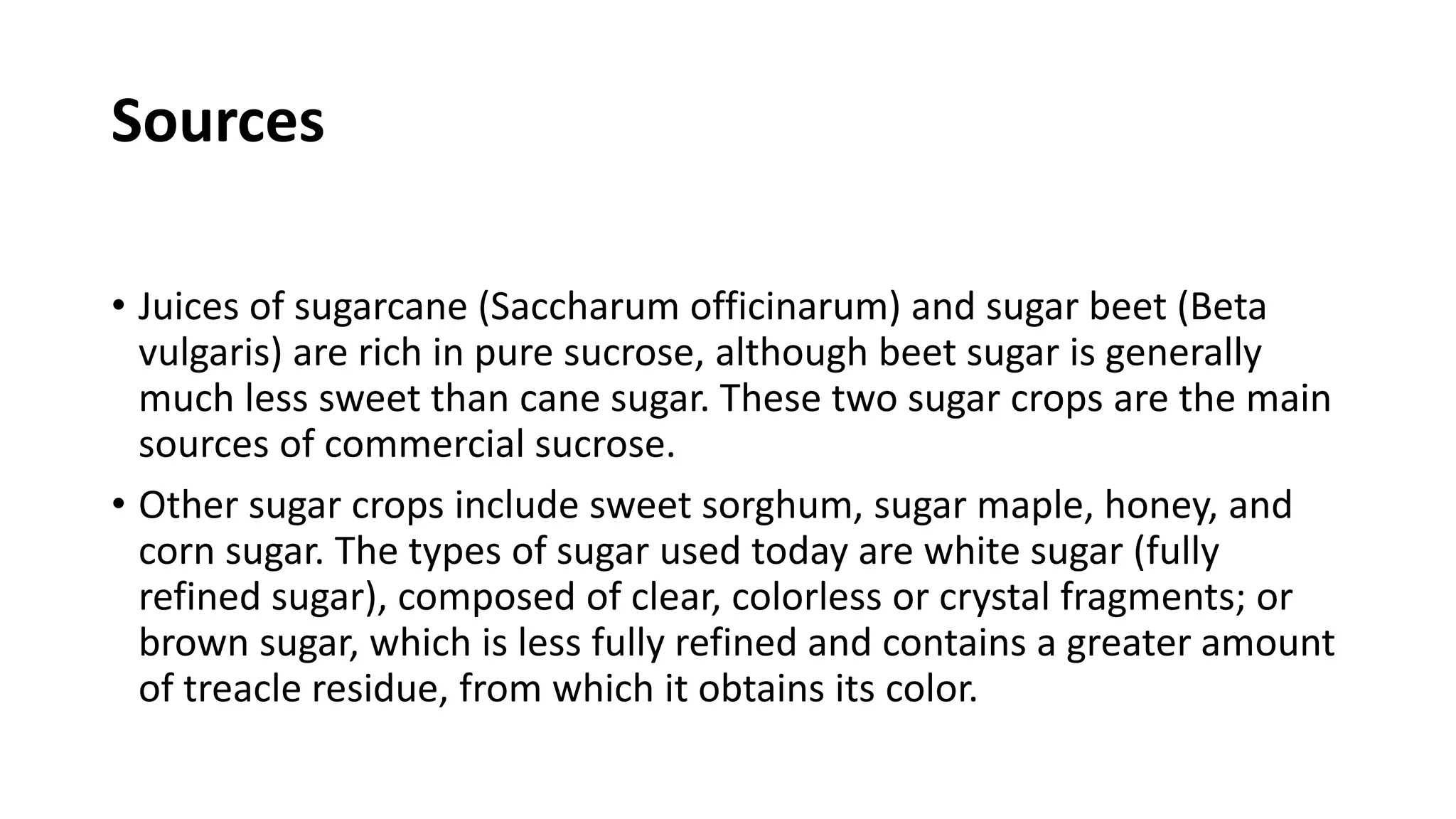 Sugar industry 01 | PPTX