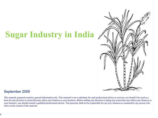 Sugar industry in india | PDF