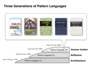 Pattern Language 3.0: A New Generation of Pattern Languages | PPT
