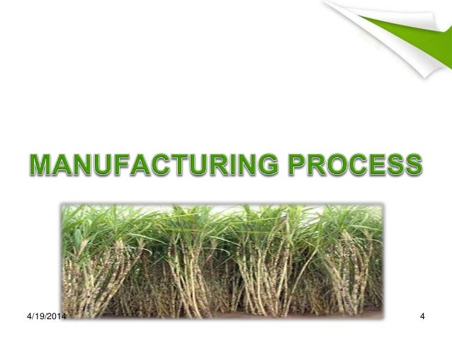 Sugar manufacturing process