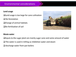 Sugar plant design | PPTX