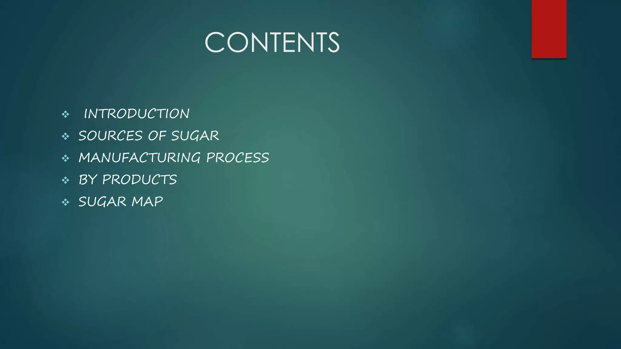 Sugar production | PPTX