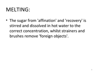 Sugar Refining | PPT