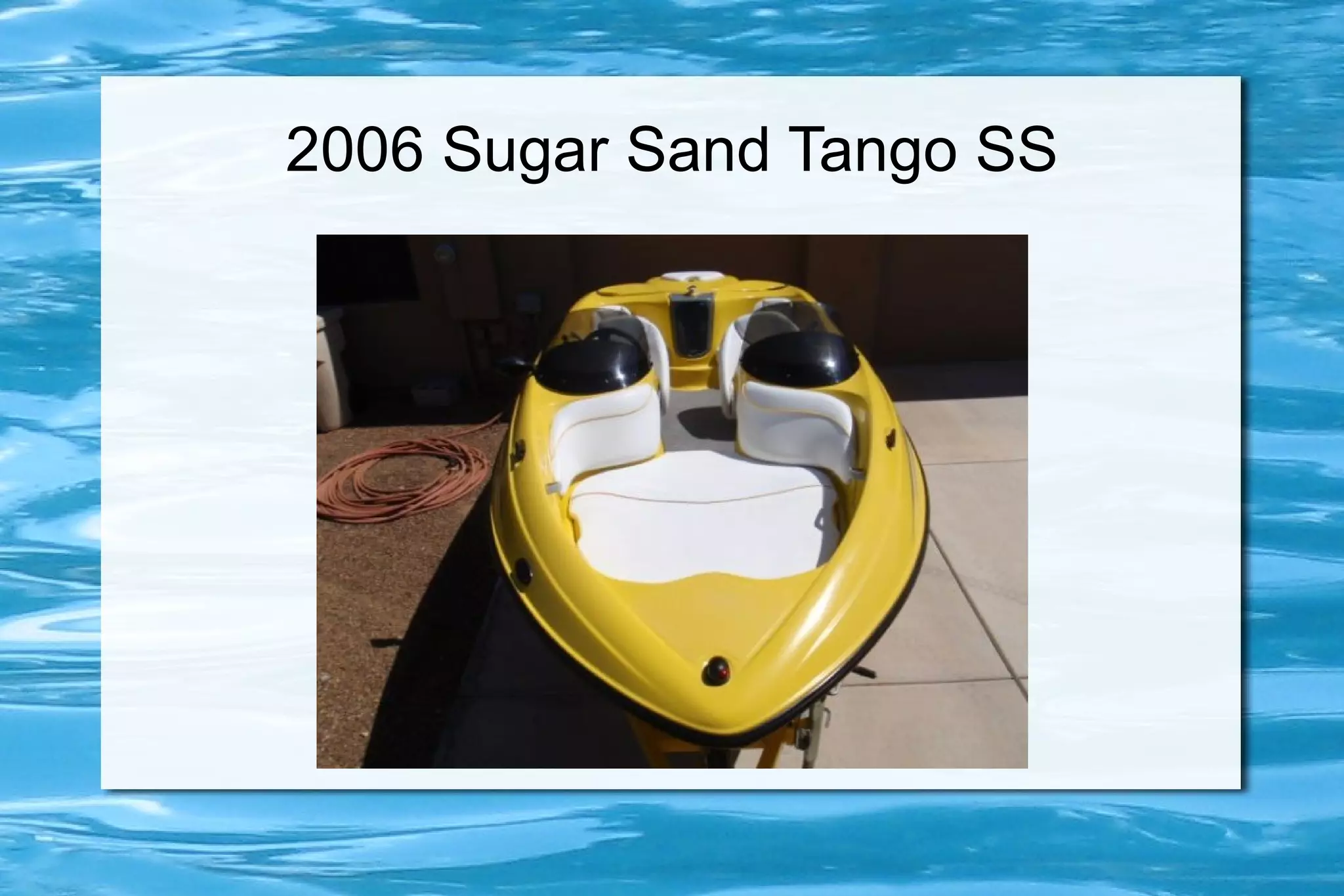 Sugar sand tango slide show | ODP