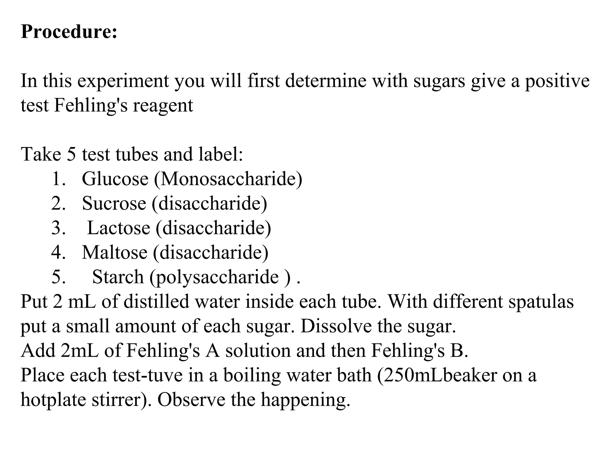 Sugar test | PPT