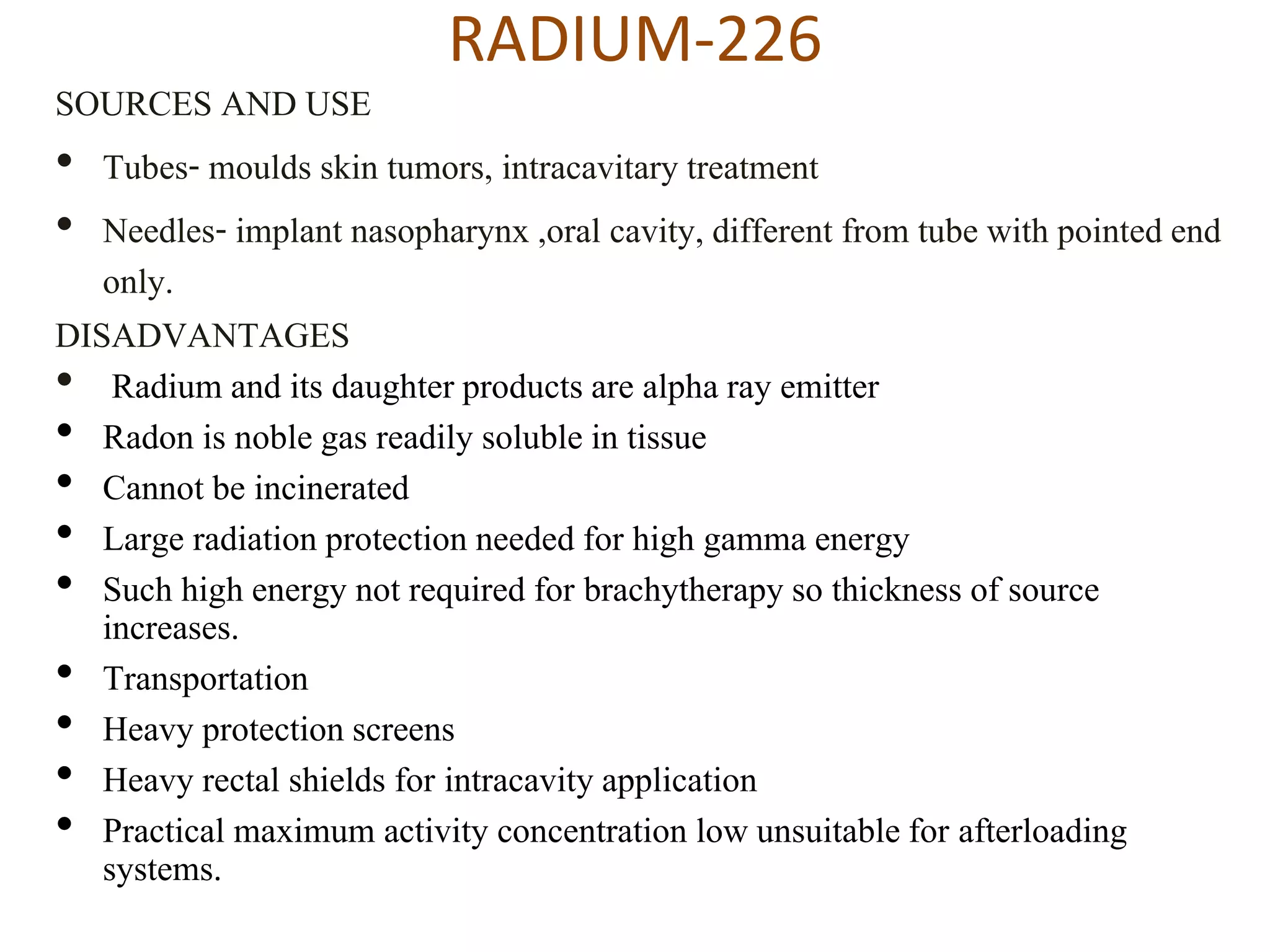 RADIOISOTOPES AND CLINICAL USES | PPTX