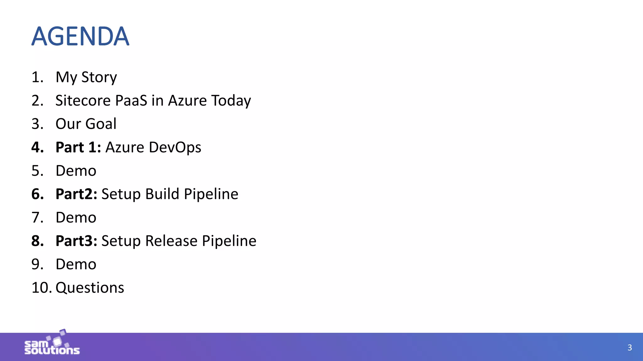 Let’s setup CI/CD for Sitecore Managed Cloud/PaaS using Azure DevOps pipelines | PPT