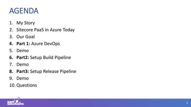 Let’s setup CI/CD for Sitecore Managed Cloud/PaaS using Azure DevOps pipelines | PPT