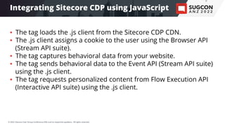 SUGCON ANZ 2022 Sitecore Personalize Technical.pptx | Web Development | Internet