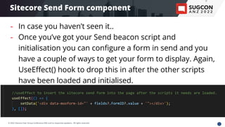 SUGCON ANZ 2022 Sitecore Personalize Technical.pptx | Web Development | Internet