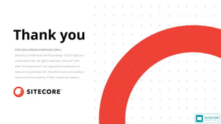 SUGCON India Microsoft Bot Framework + Sitecore | PPT