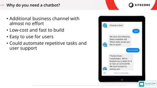 SUGCON India Microsoft Bot Framework + Sitecore | PPT
