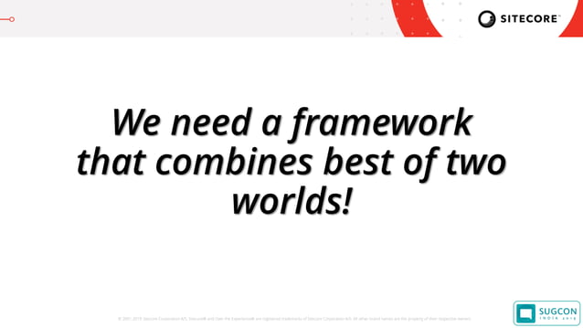 SUGCON India Microsoft Bot Framework + Sitecore | PPT