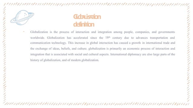 Types of globalization | PPTX