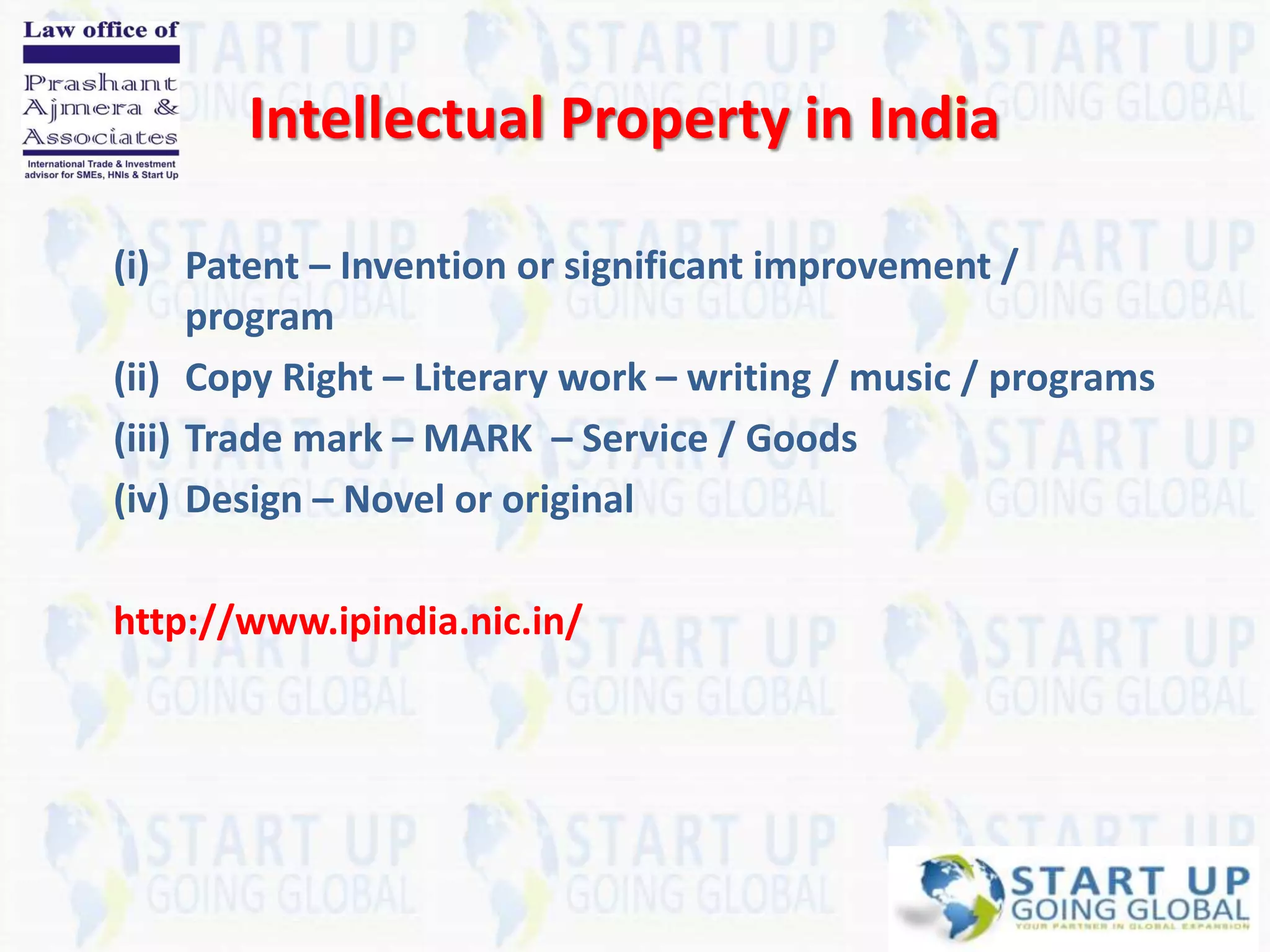 Indian Start Up and Legal Compliance | PPTX