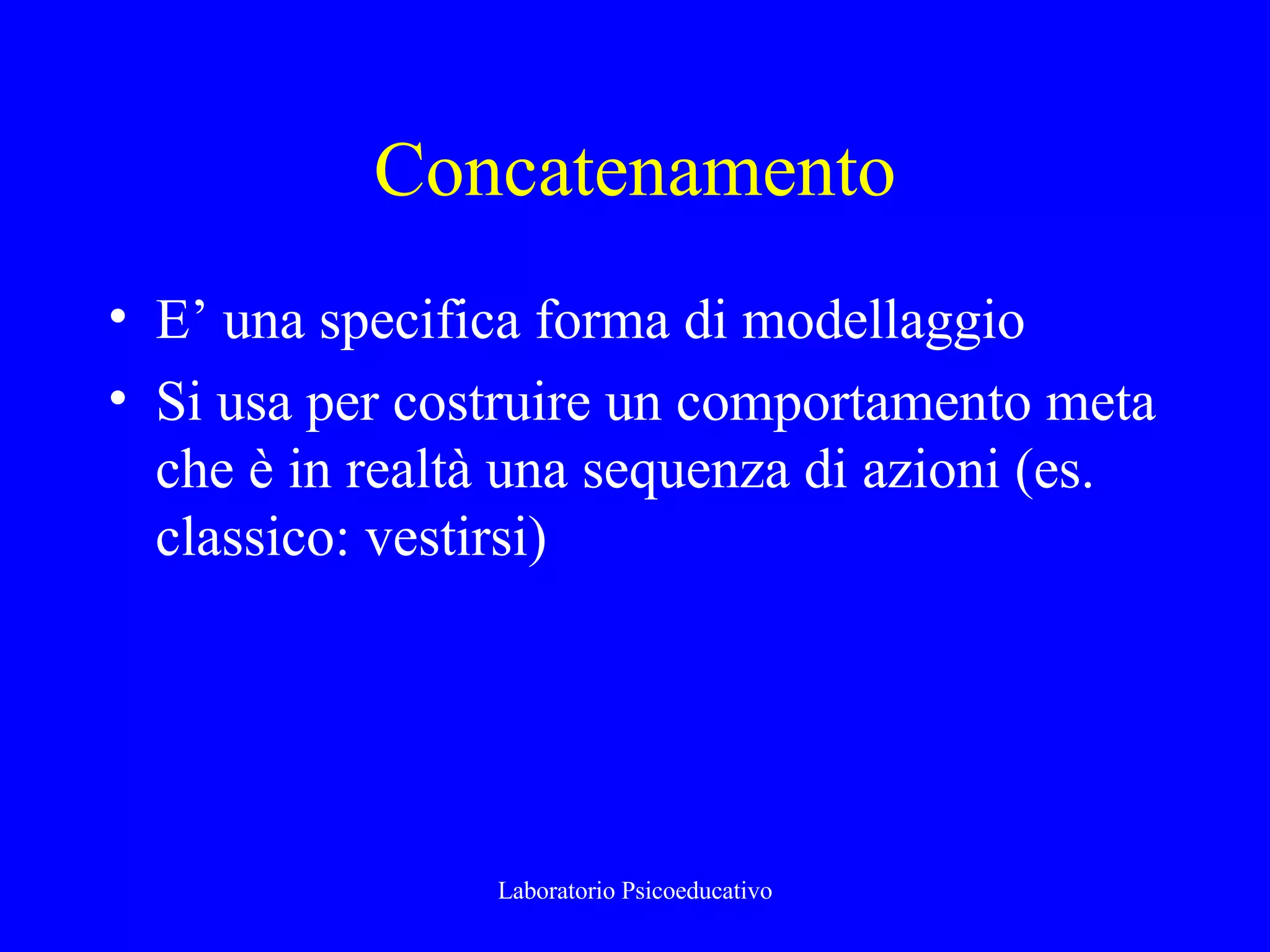 Suggerimenti shaping chaining v | PDF