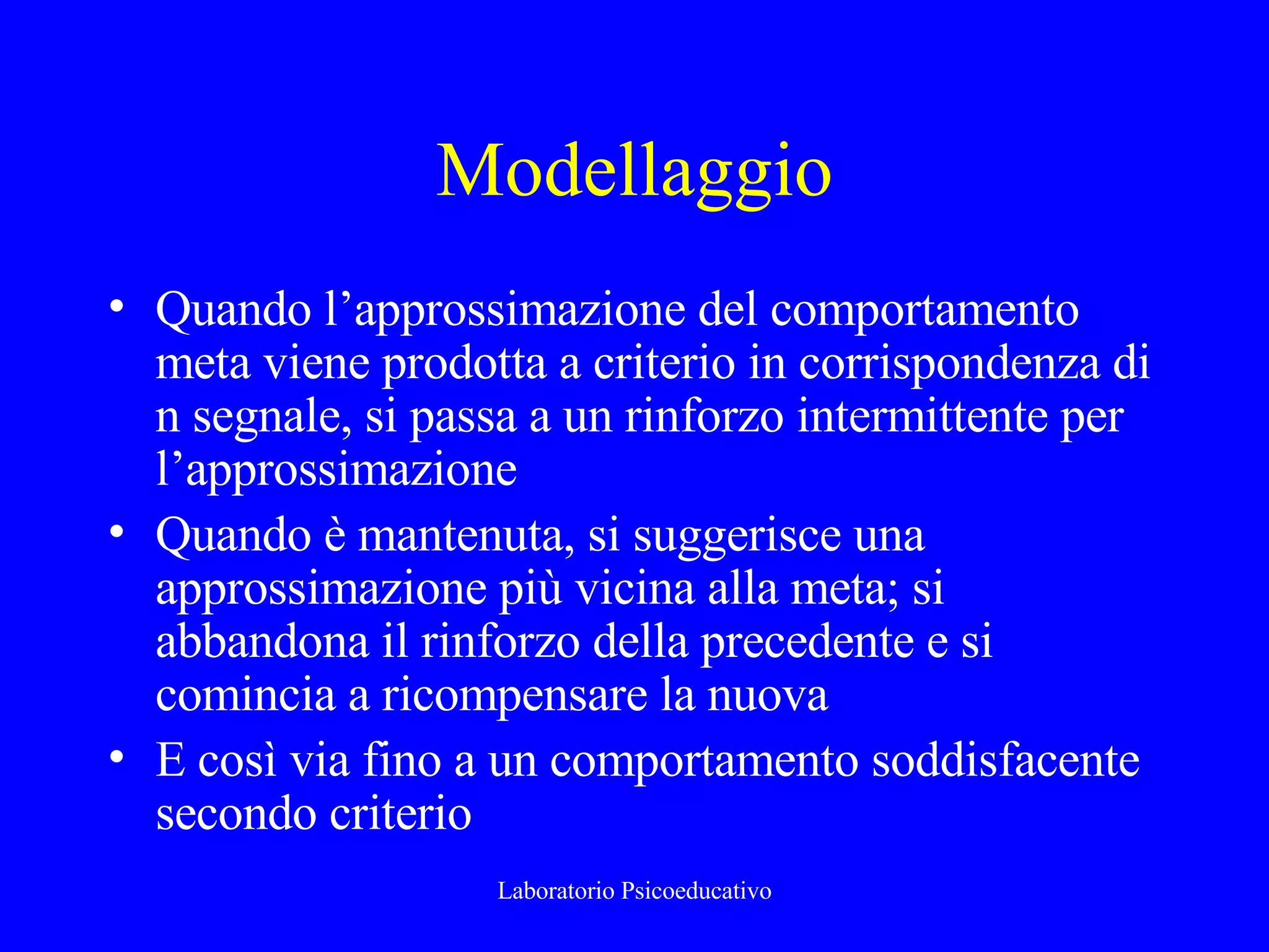 Suggerimenti shaping chaining v | PDF