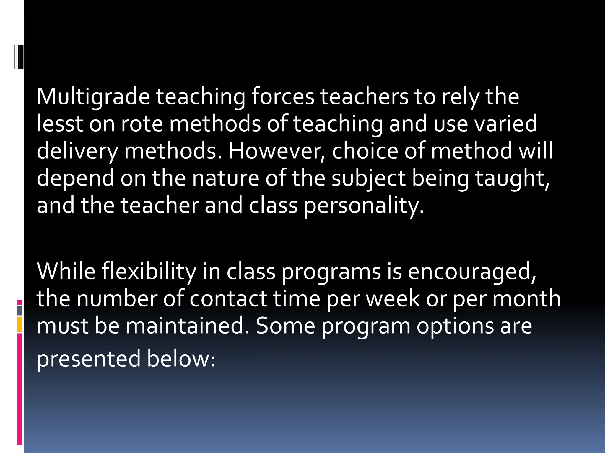 Ppt suggested in multi grade classroom23 | PPTX