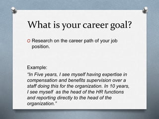 Suggested answers to frequently asked questions in a job interview | PPT