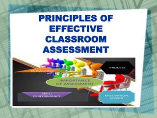 Suggested instructional objectives and assessment tools | PPTX