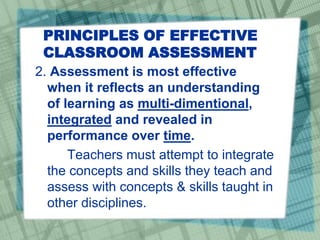 Suggested instructional objectives and assessment tools | PPTX
