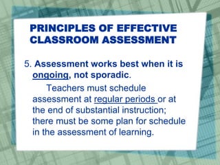 Suggested instructional objectives and assessment tools | PPTX