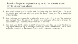 Suggestion and giving advice | PPTX