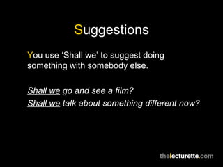 Suggestions | PPT