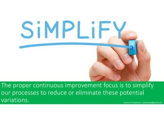 Suggestions for continual improvement | PDF