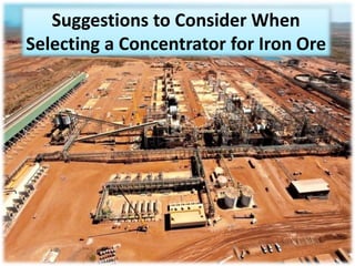 The reduction reaction of iron ore | PPTX