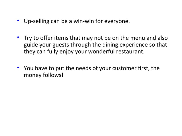 Suggestive & upselling | PPT